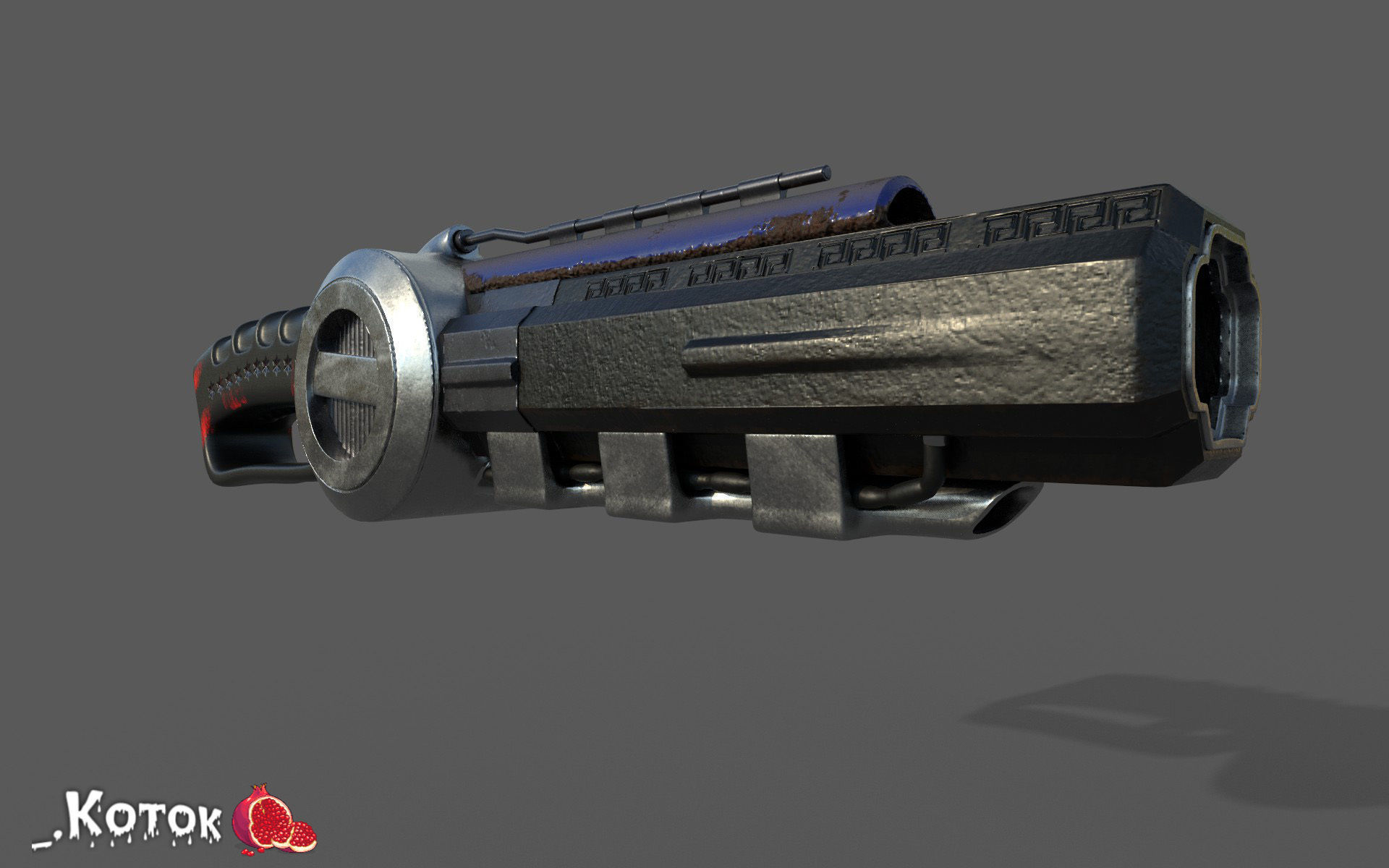 Space Gun free VR / AR / low-poly 3D model | CGTrader