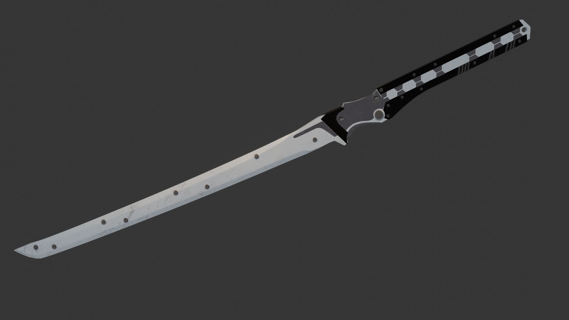 3D model Raiden sword VR / AR / low-poly | CGTrader