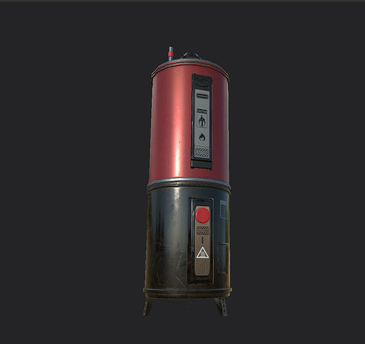 3D model Geyser star wars water heater VR / AR / low-poly | CGTrader