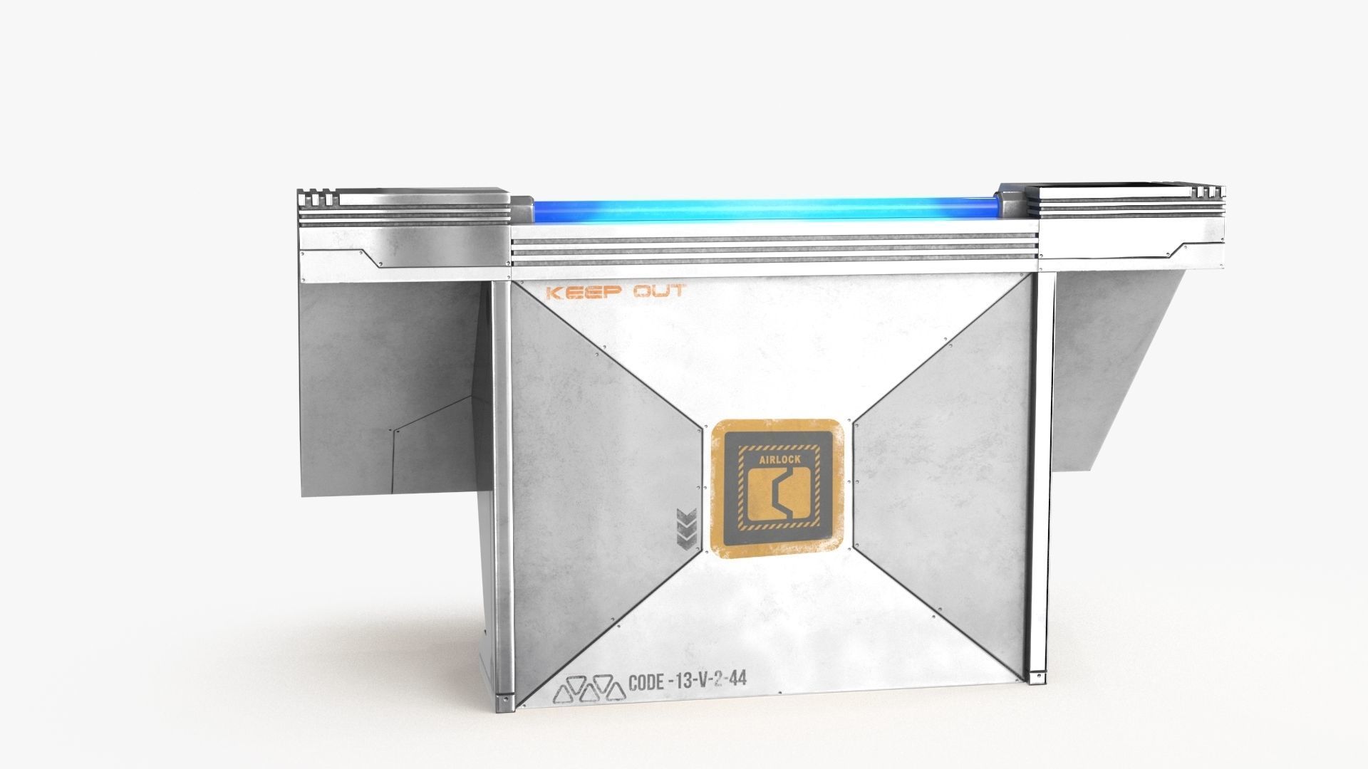 3D model Sci Fi Control Panel Table R VR / AR / low-poly | CGTrader