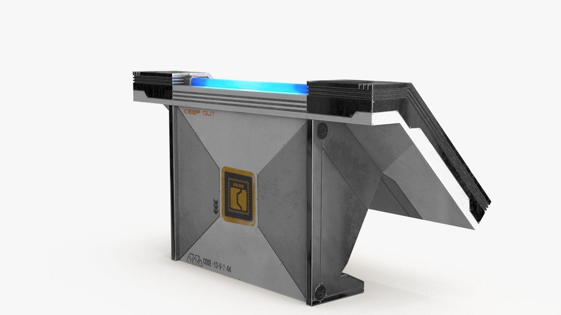 3D model Sci Fi Control Panel Table R VR / AR / low-poly | CGTrader