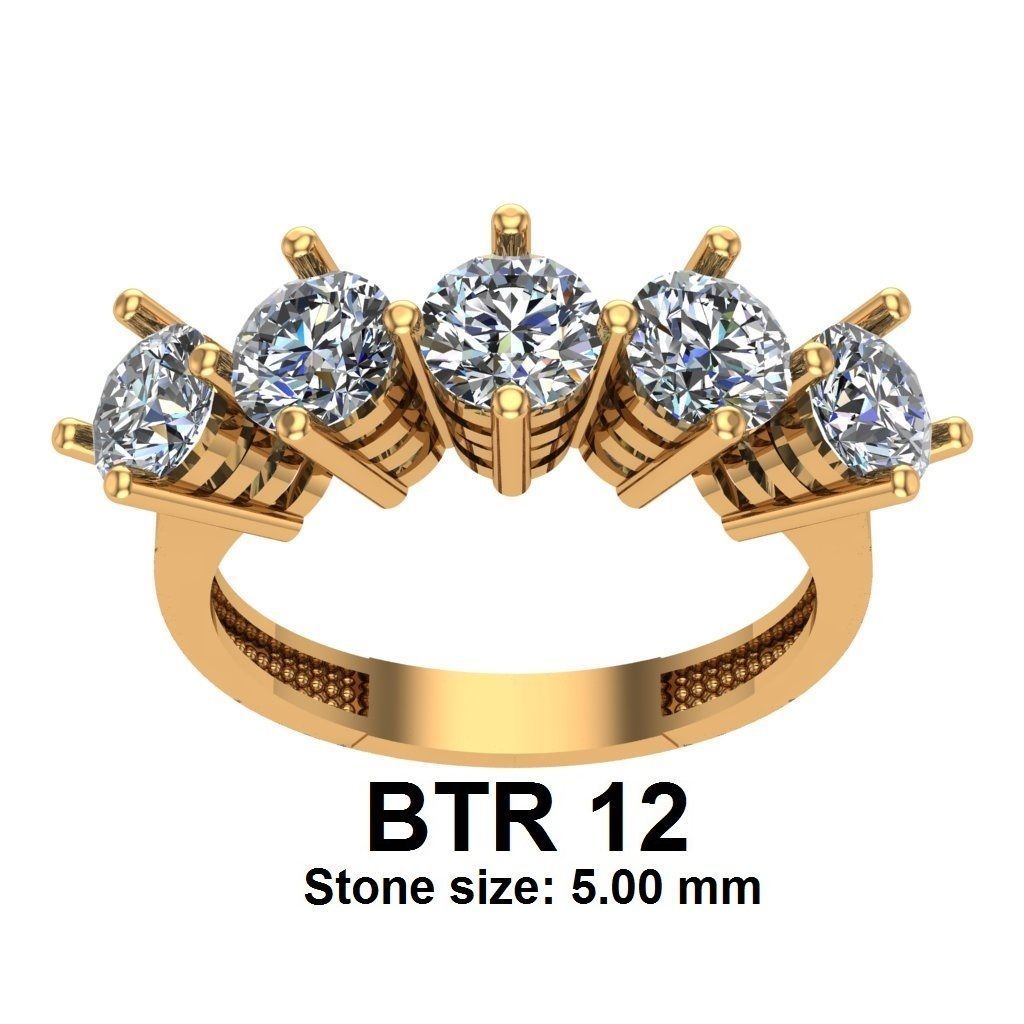 RING B149 3D model 3D printable | CGTrader