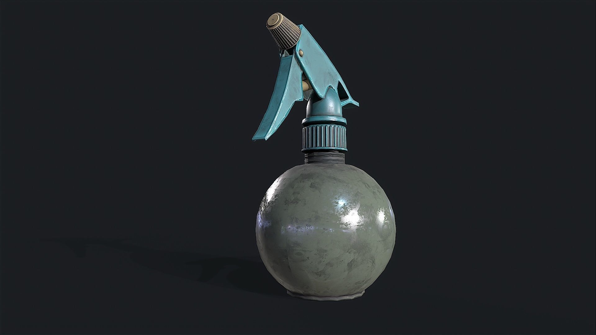 3D model Sprayer PBR grenade VR / AR / low-poly | CGTrader