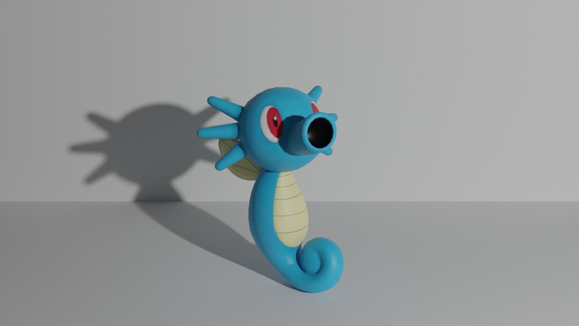 Horsea pokemon 3D print model 3D model 3D printable | CGTrader
