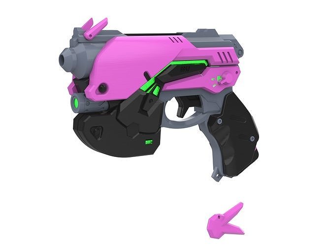 DVa Blaster - Overwatch - Commercial - Printable - STL 3D model 3D ...