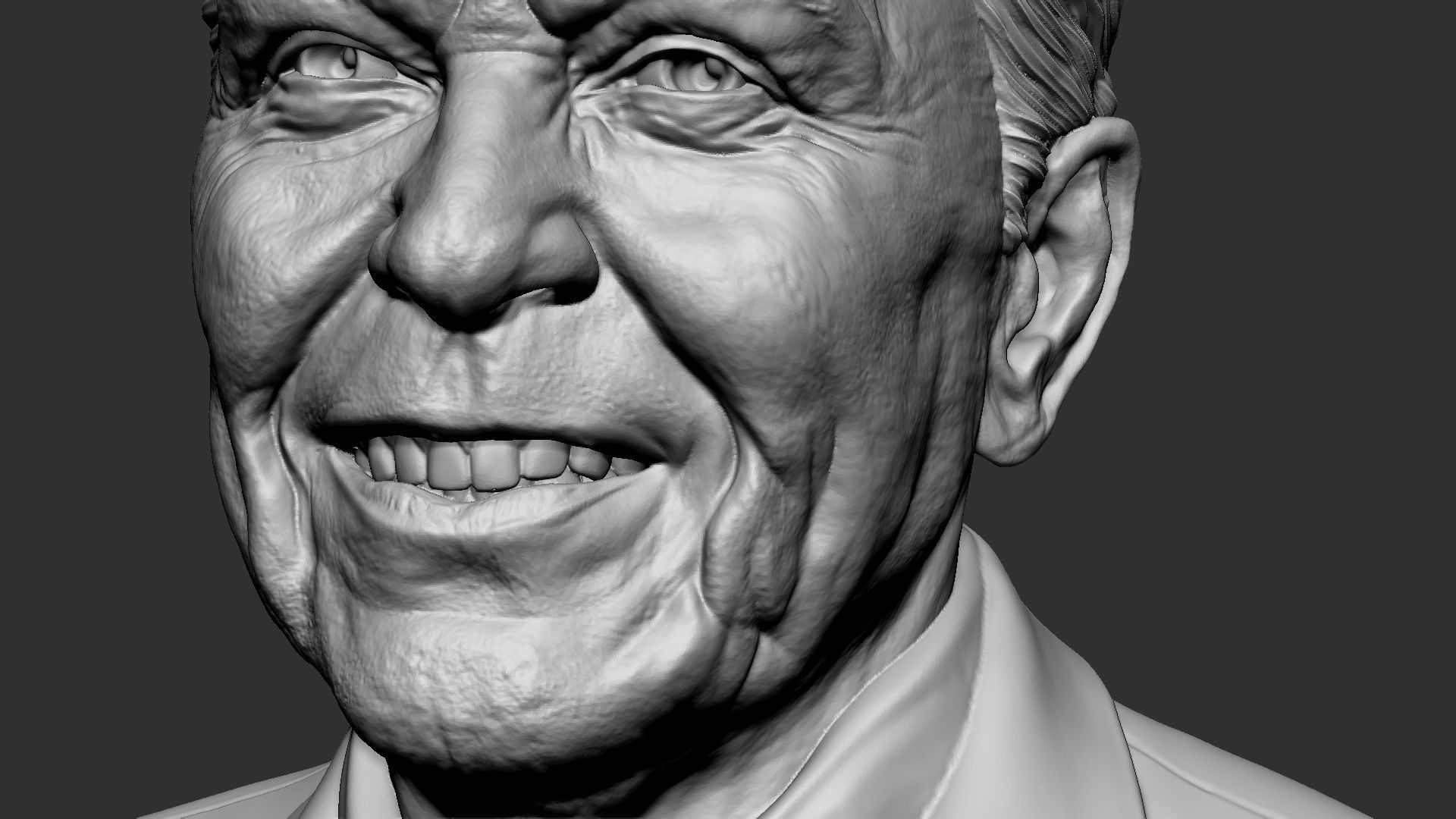 Ronald Reagan 3D model 3D printable | CGTrader