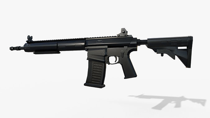 3D model Troy Par Rifle Gun VR / AR / low-poly | CGTrader