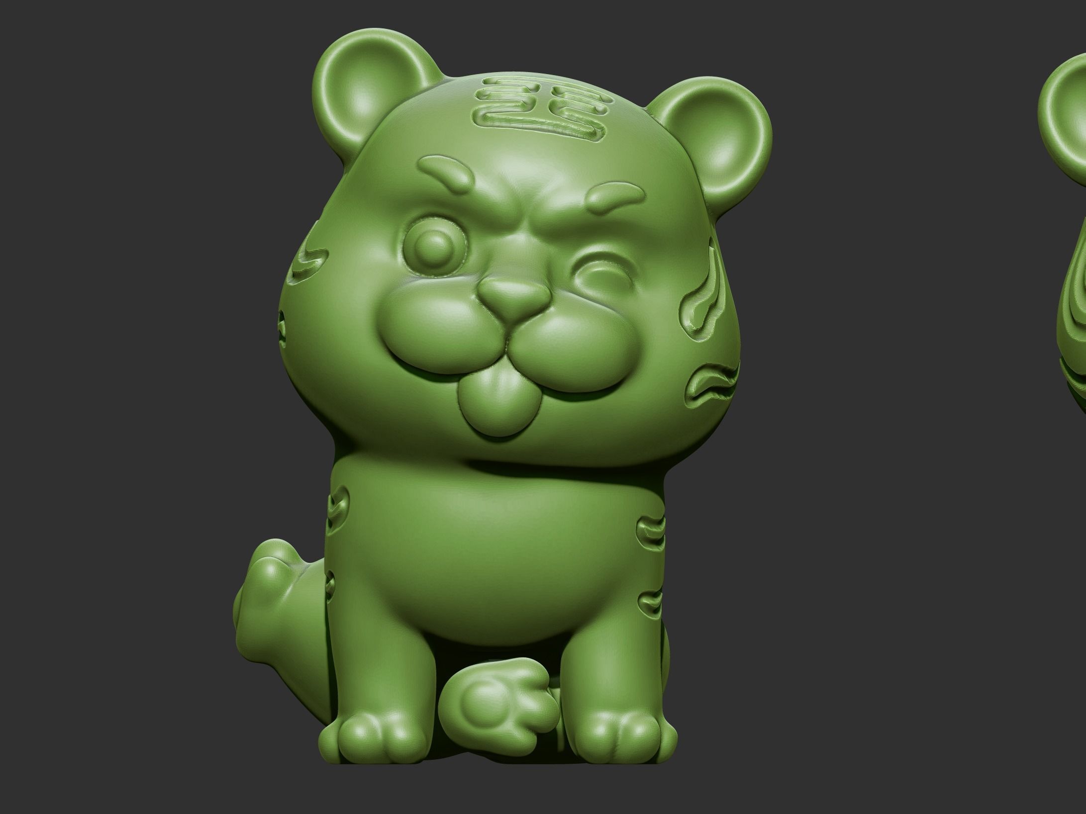 baby tigers 3D model 3D printable | CGTrader