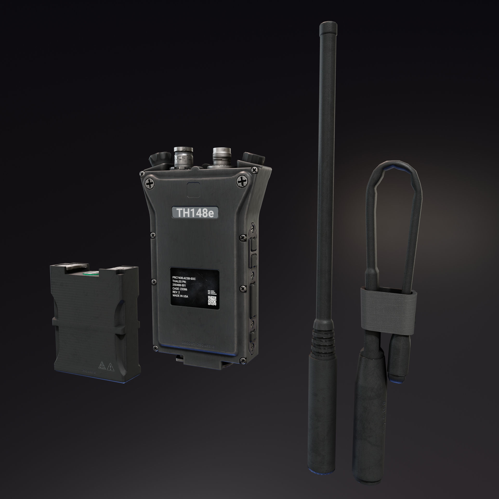 3D model AN PRC 148e Spear VR / AR / low-poly | CGTrader