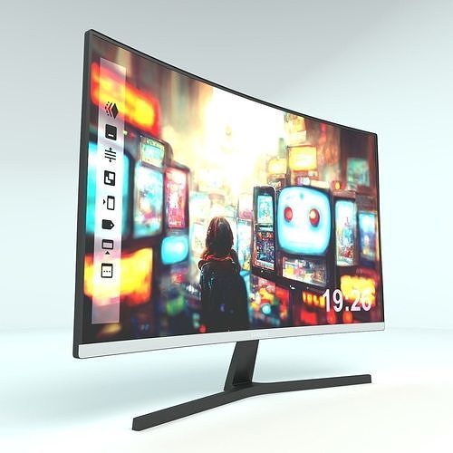Computer Monitor 3D model | CGTrader