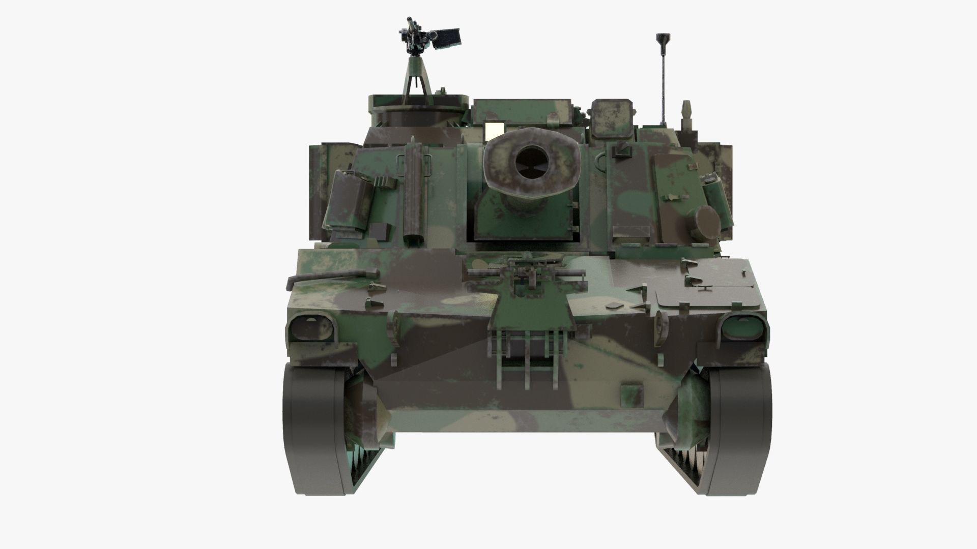 3D model m109 Paladin Tank with 4k textures VR / AR / low-poly | CGTrader