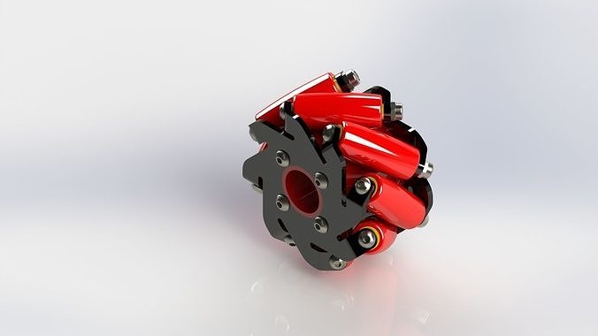 Macanum Wheel 3D model | CGTrader