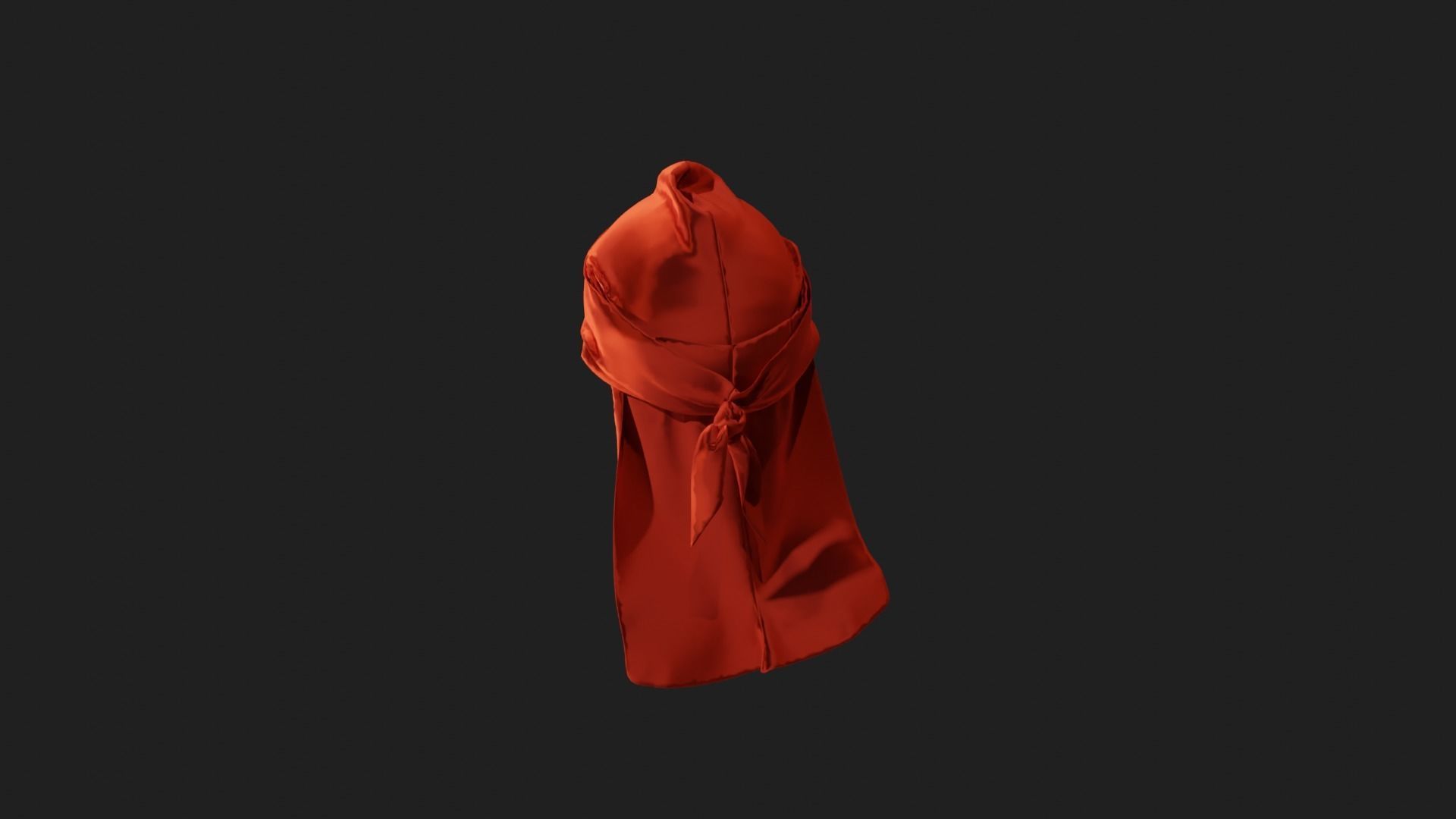 Velvet Durag free 3D model | CGTrader