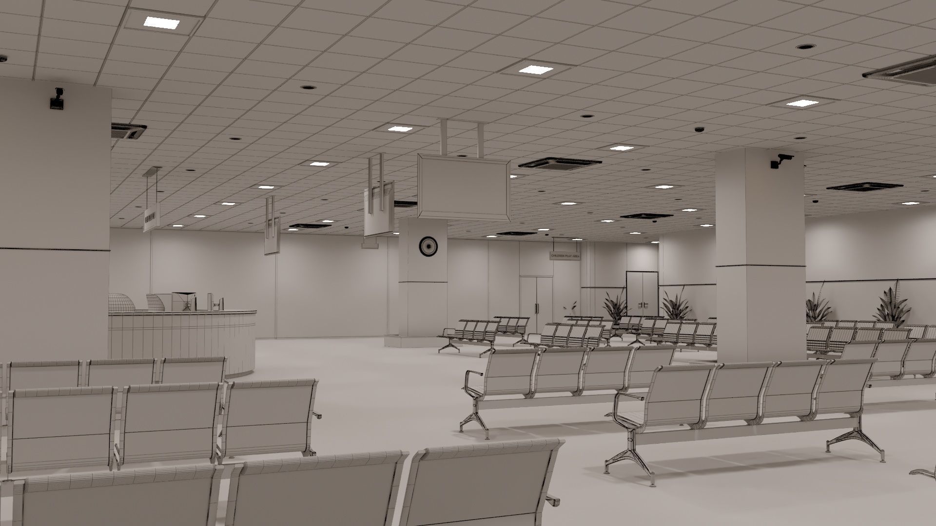 Outpatient Department 3d Model 3d Model Cgtrader