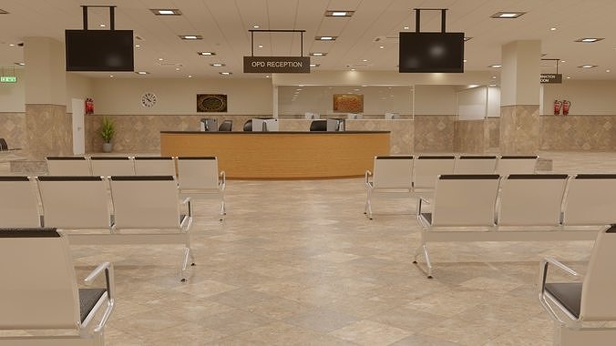 Outpatient Department 3d Model 3d Model Cgtrader