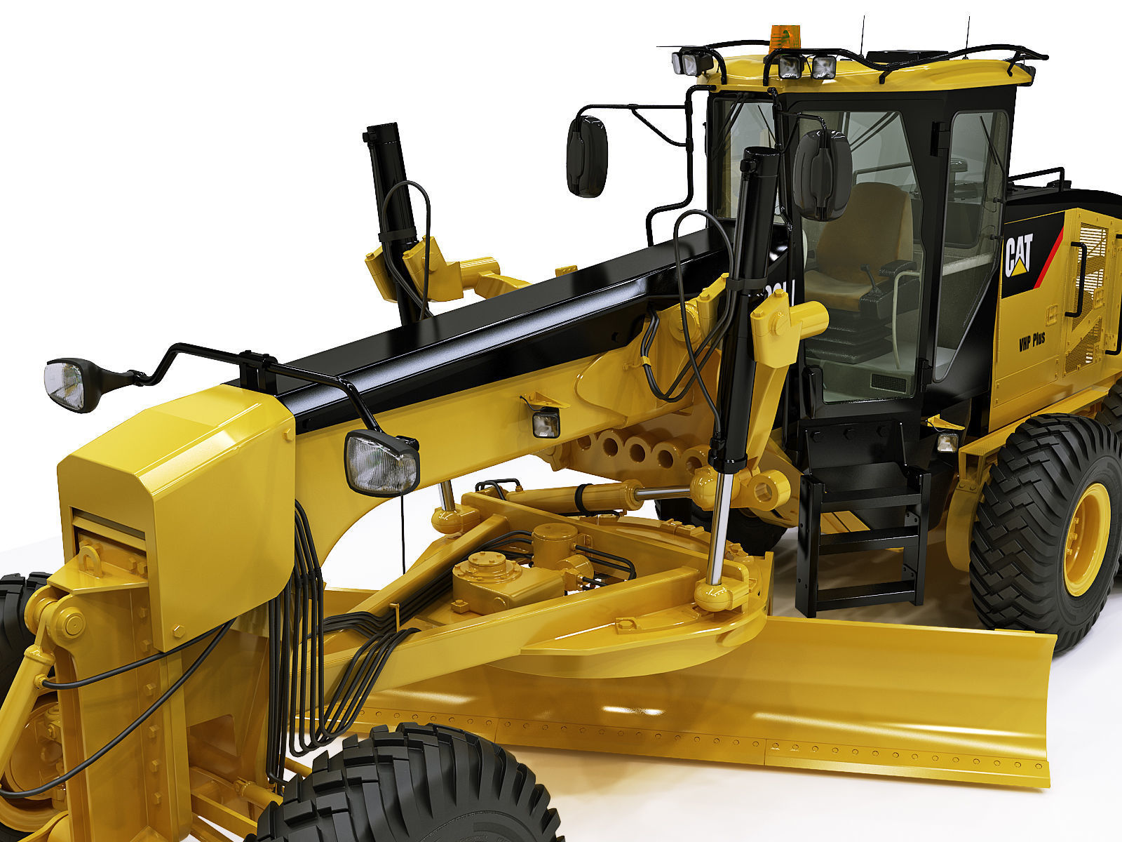 Motor Grader 3D model | CGTrader