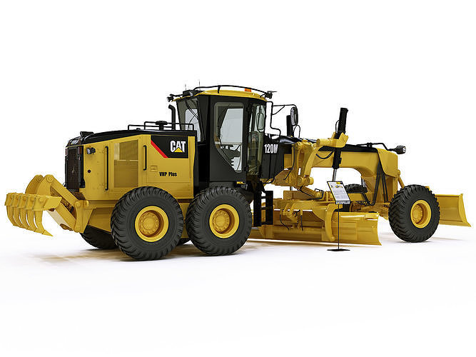 Motor Grader 3D model | CGTrader