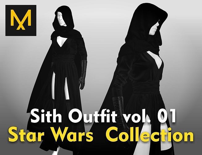 Sith Outfit vol 01 Star Wars Collection 3D model | CGTrader