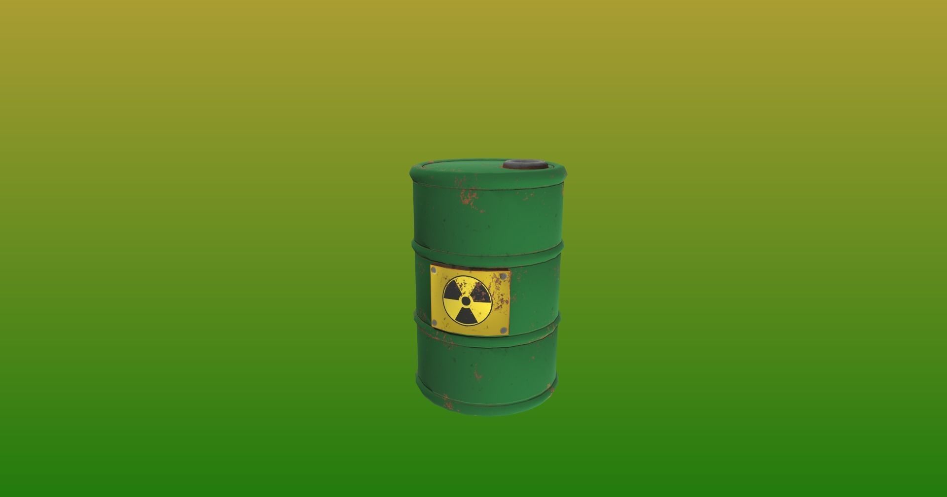 Toxic Barrel Game Asset free VR / AR / low-poly 3D model | CGTrader