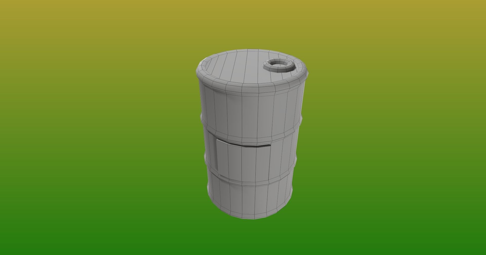 Toxic Barrel Game Asset free VR / AR / low-poly 3D model | CGTrader
