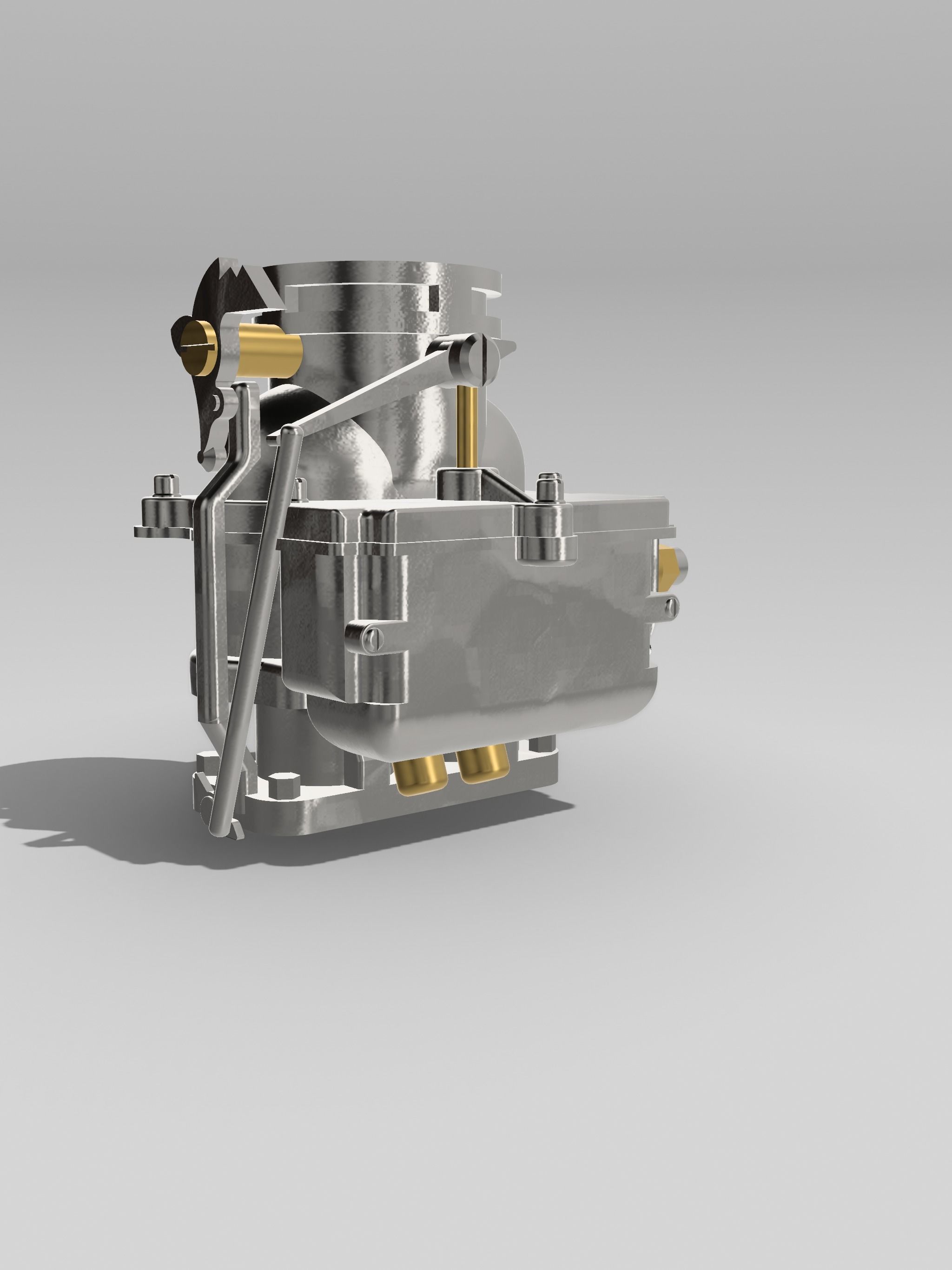 Stromberg 97 Carb 3D model 3D printable | CGTrader