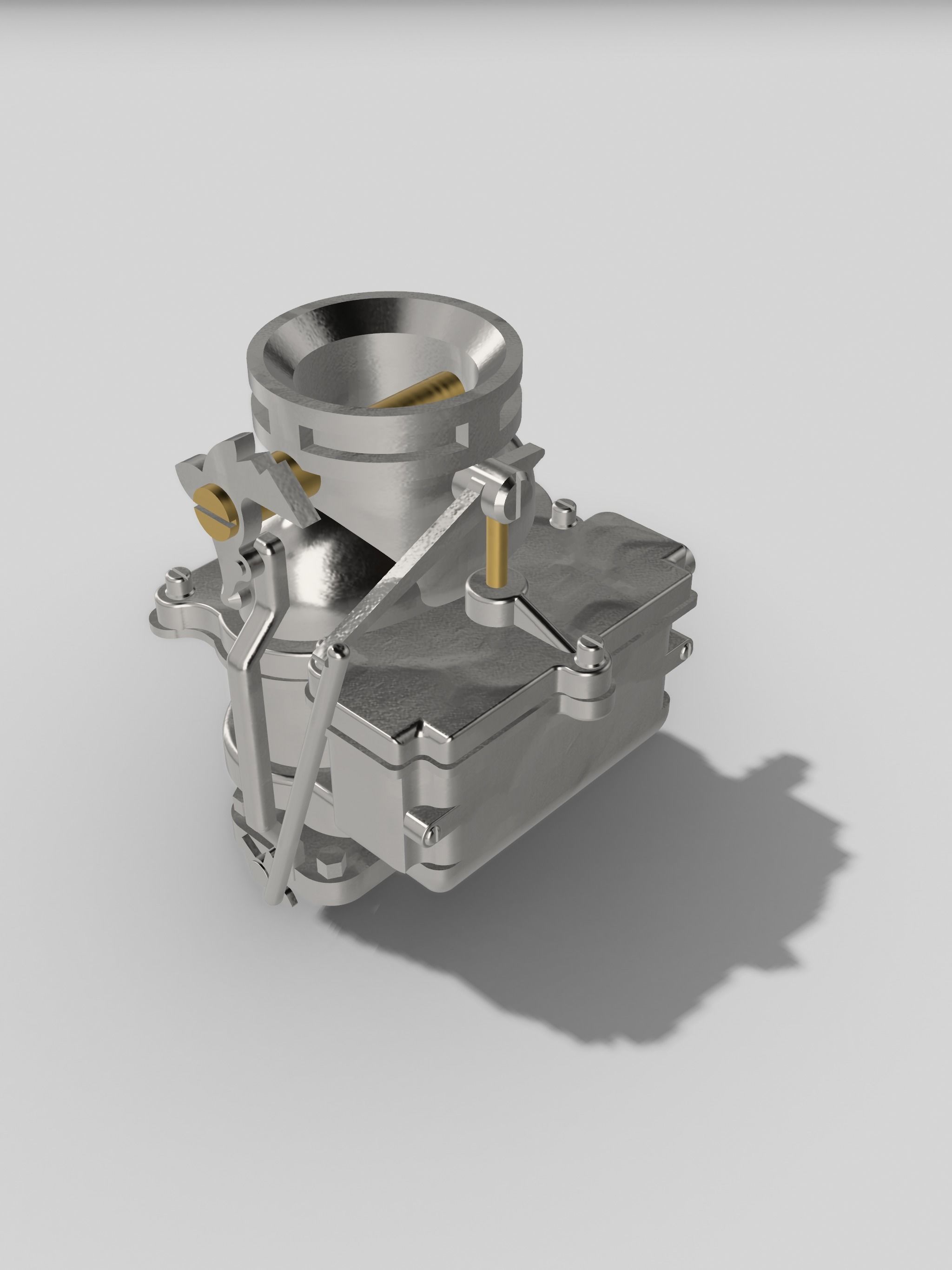 Stromberg 97 Carb 3D model 3D printable | CGTrader