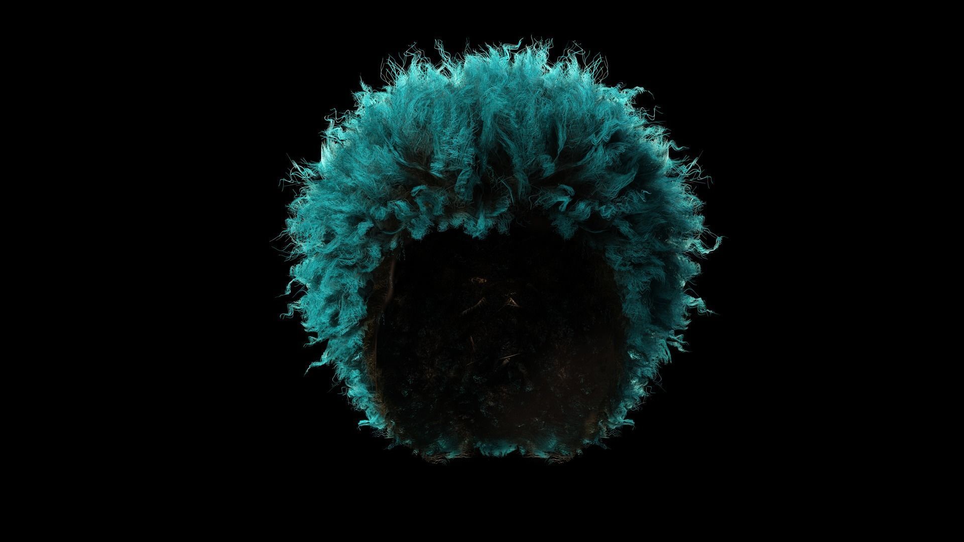 3D model Realistic Hair afro VR / AR / low-poly | CGTrader