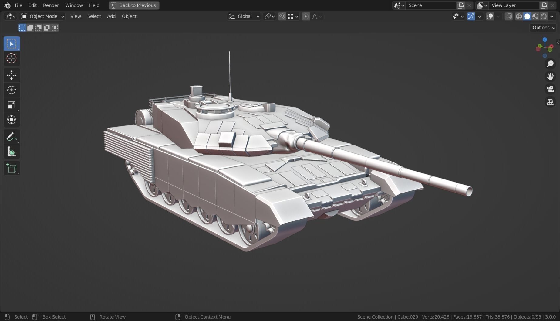 3D model T90 TANK BASE MESH VR / AR / low-poly | CGTrader