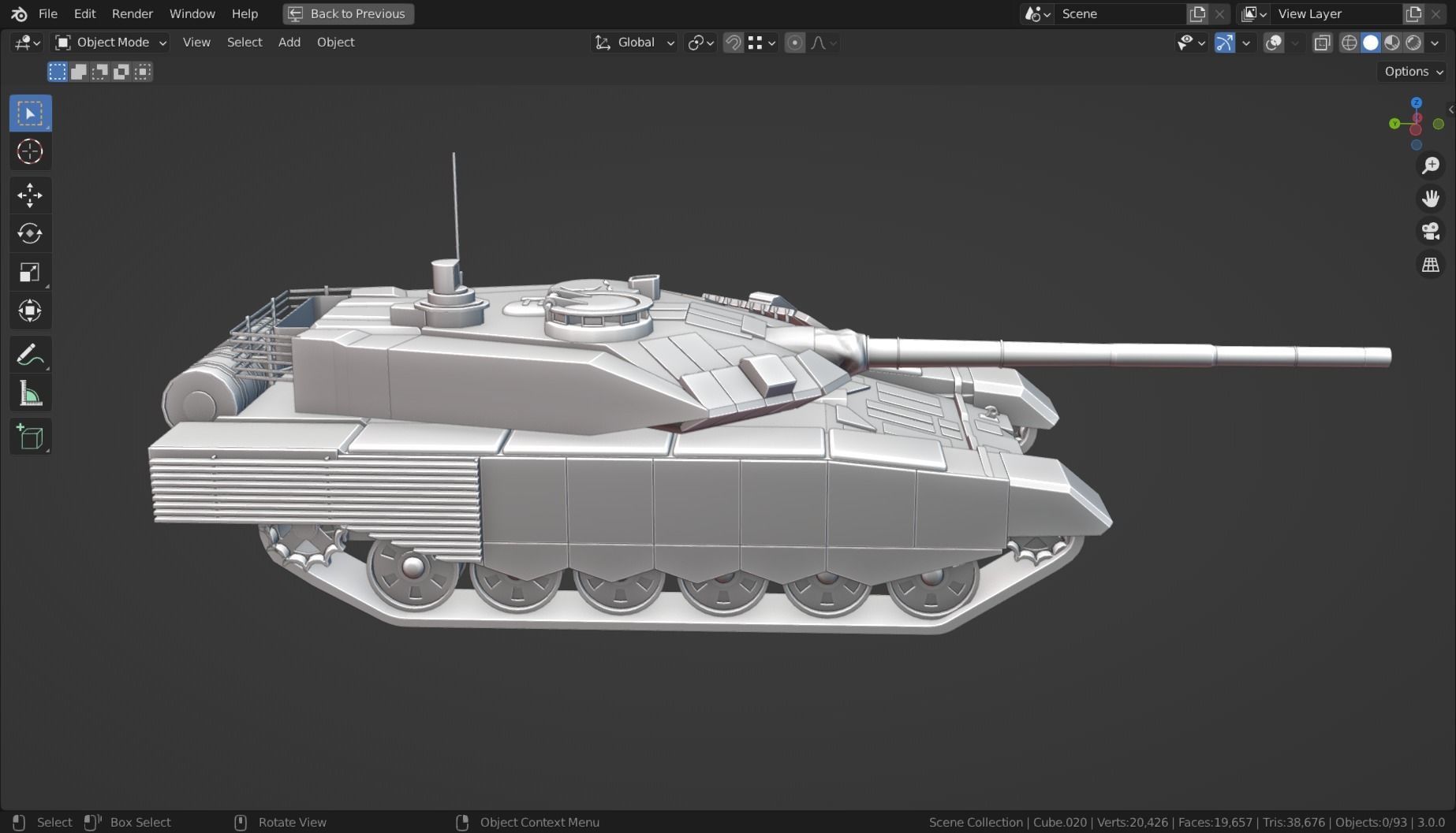 3D model T90 TANK BASE MESH VR / AR / low-poly | CGTrader