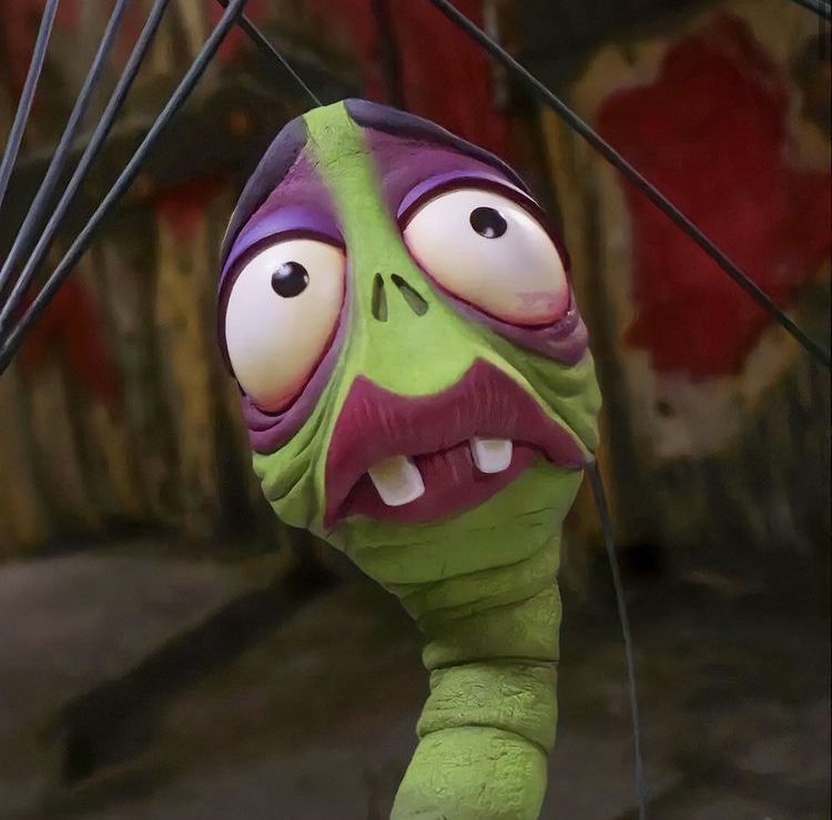Maggot Corpse Bride 3D model 3D printable | CGTrader