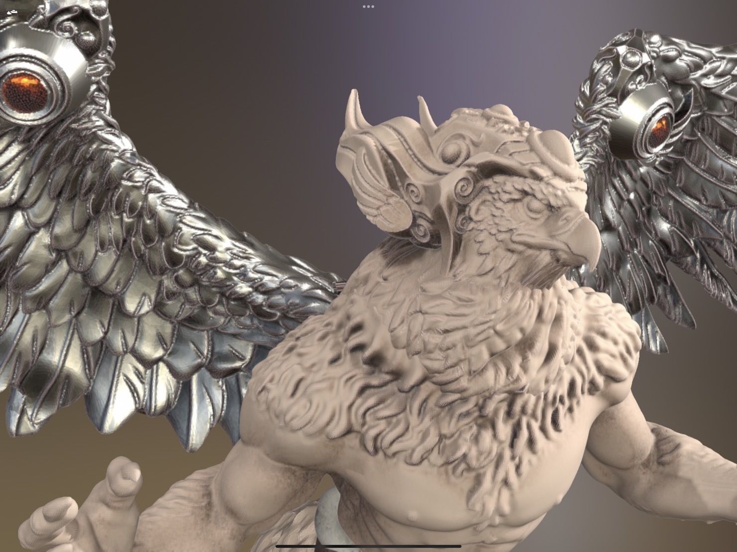 Garuda Thai 3D model 3D printable | CGTrader