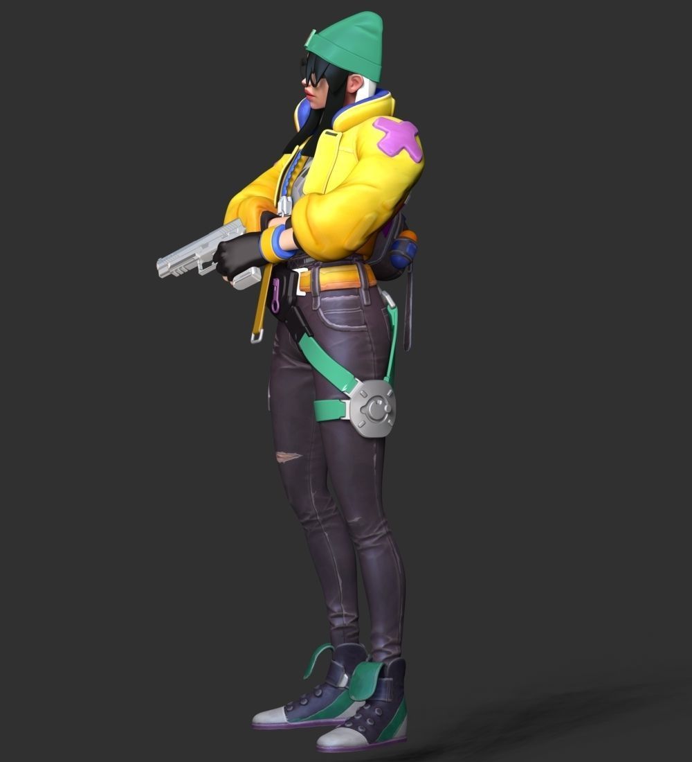 Killjoy - Valorant 3D model 3D printable | CGTrader