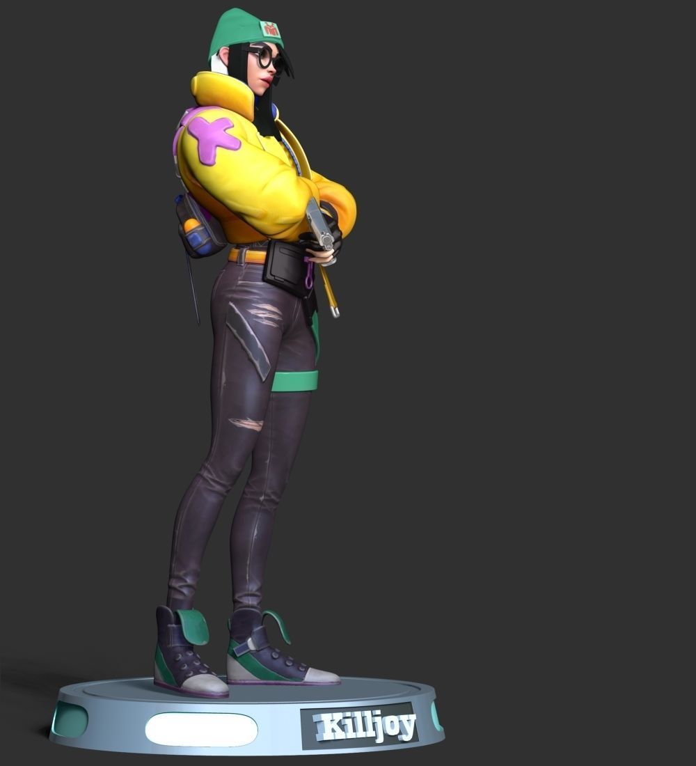 Killjoy - Valorant 3D model 3D printable | CGTrader