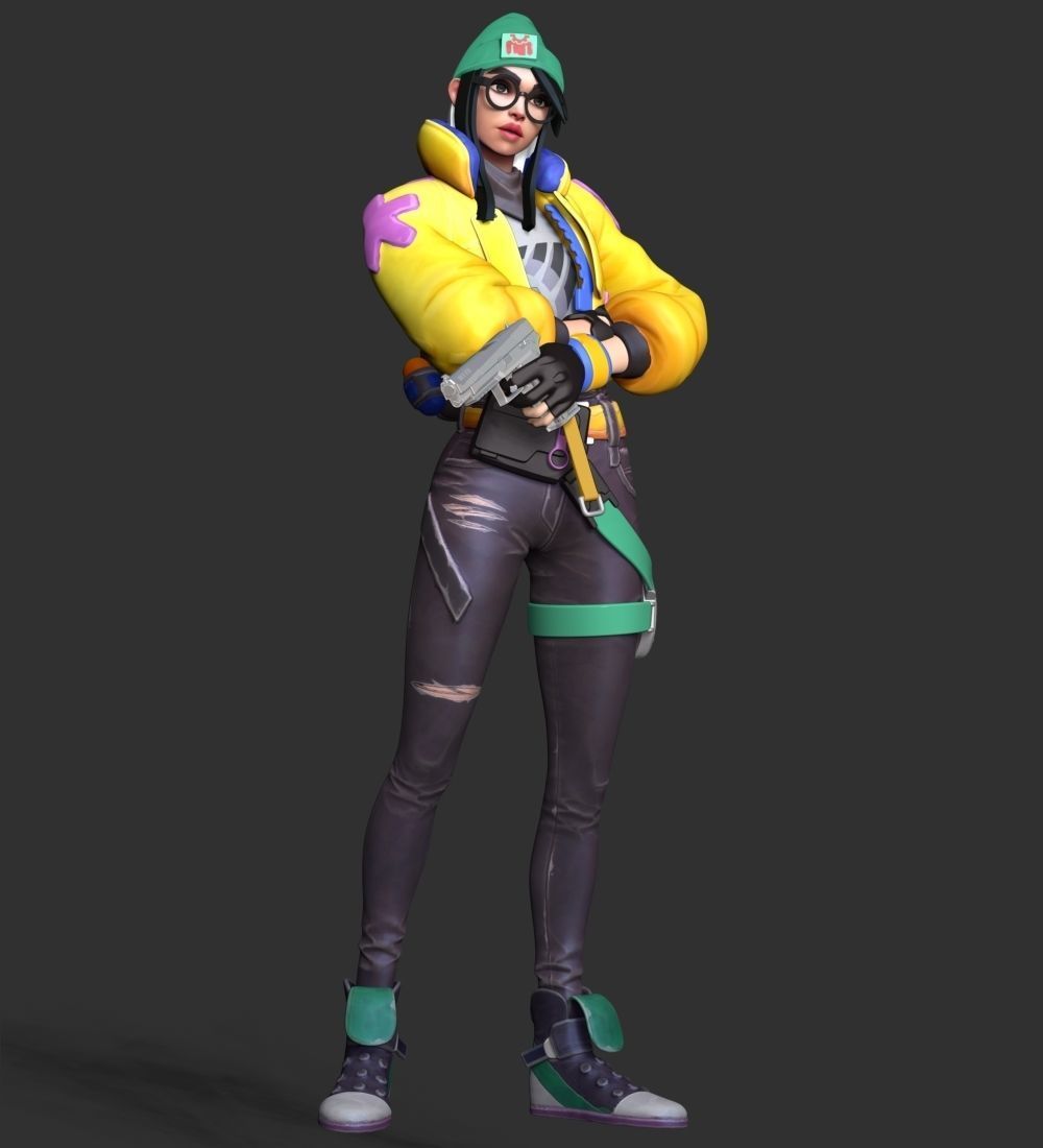 Killjoy - Valorant 3D model 3D printable | CGTrader