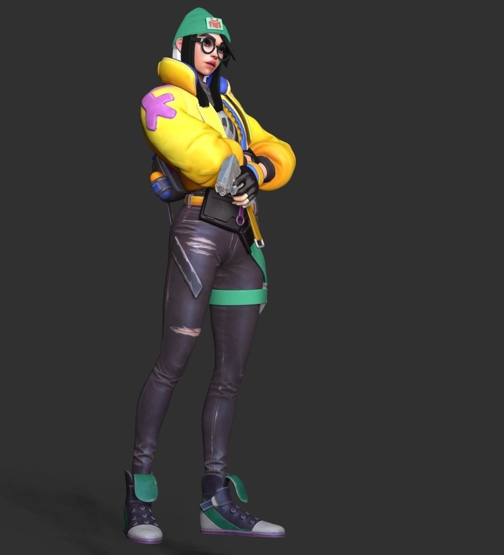 Killjoy - Valorant 3D model 3D printable | CGTrader