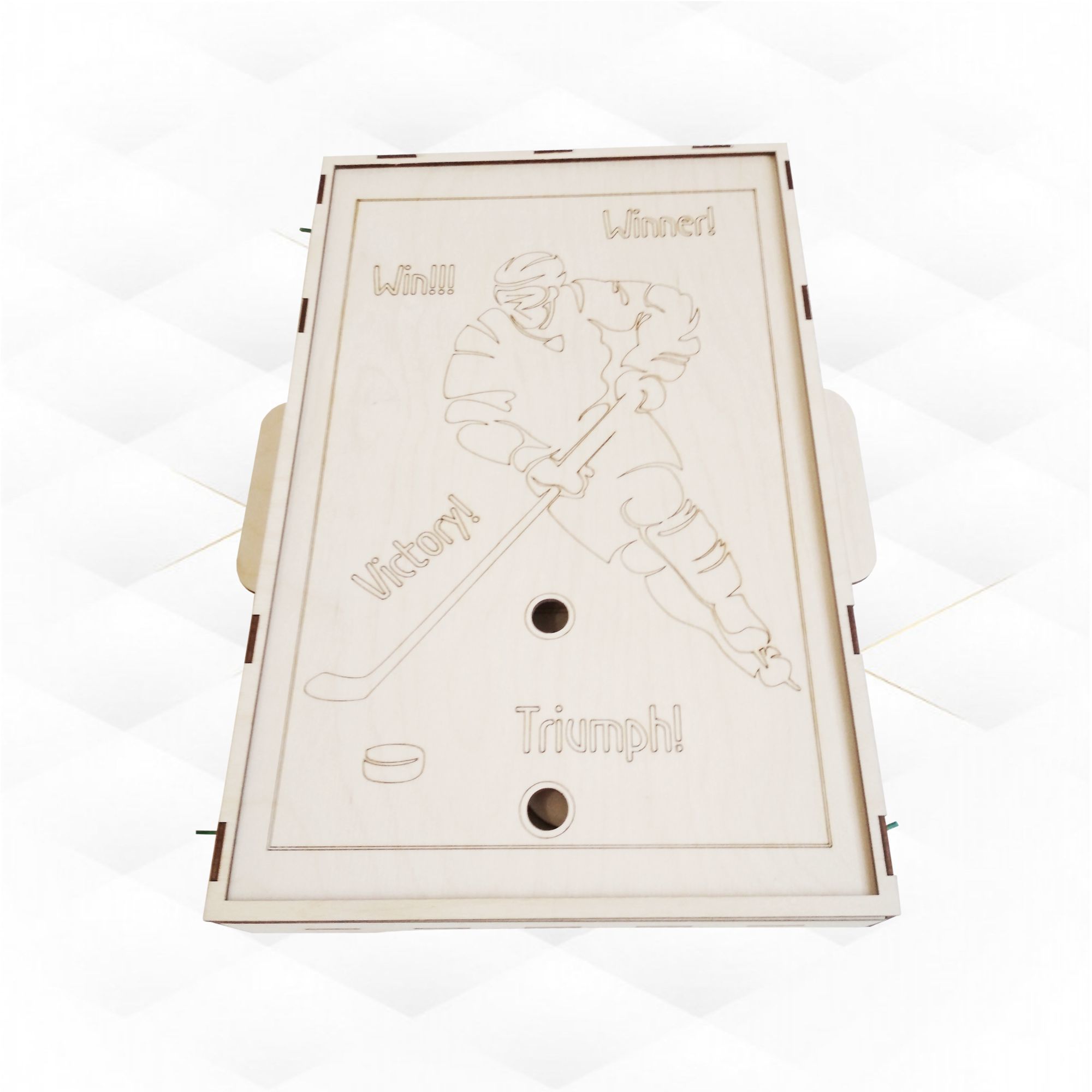 Board game air hockey svg dxf files for laser cutting toy 3D model 3D ...