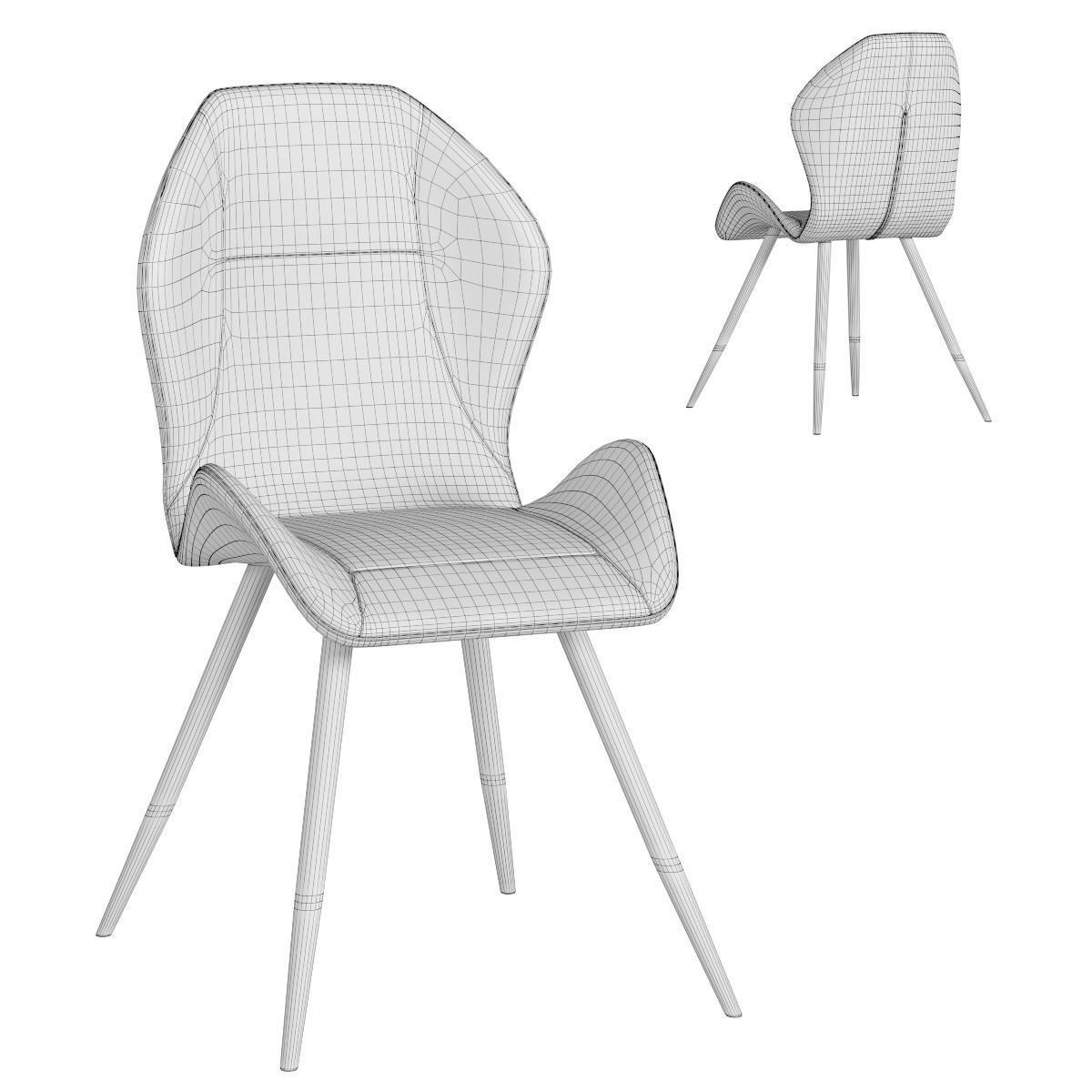 Chair Viva 3D model | CGTrader