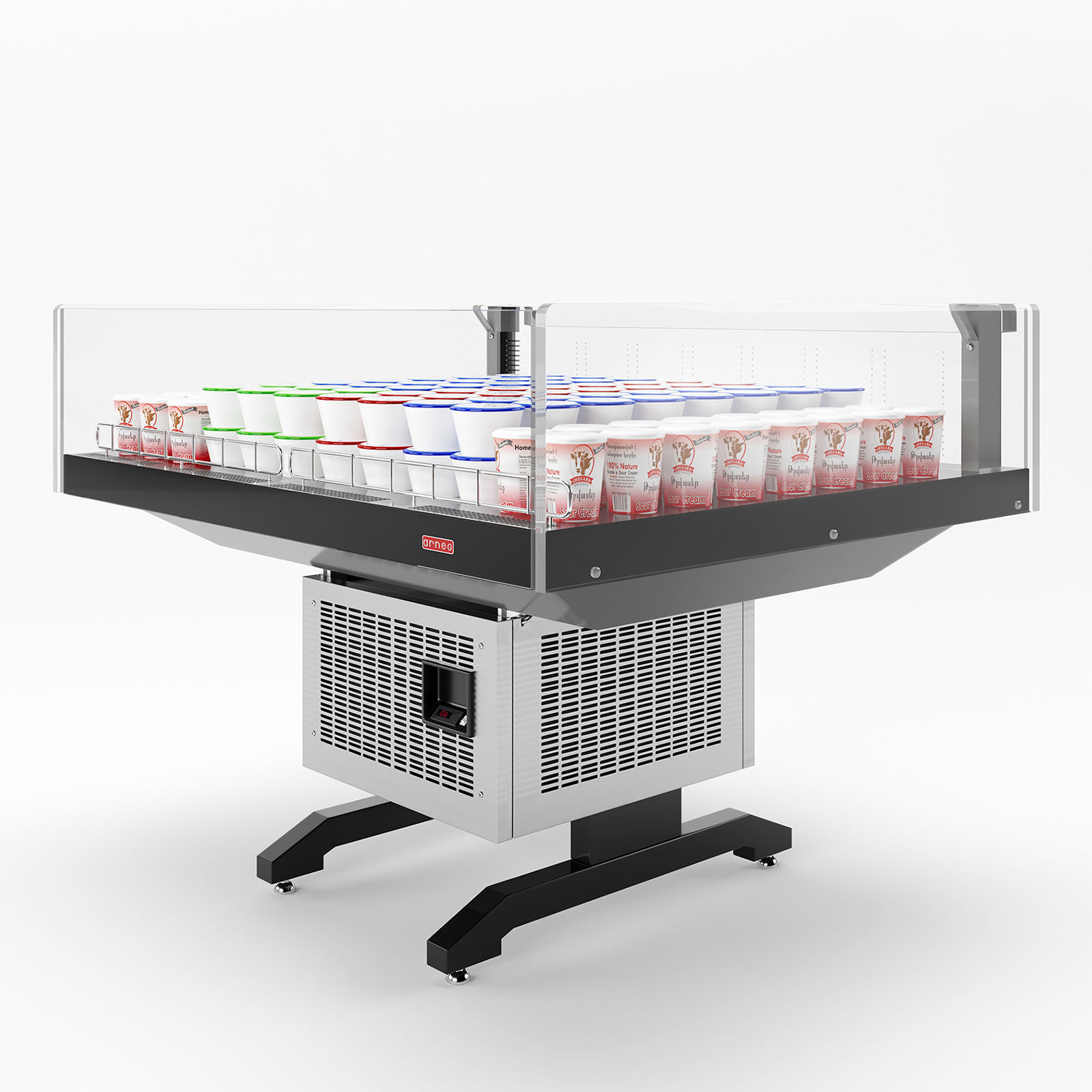 Open island fridge Sendai 2 by Arneg 3D model | CGTrader