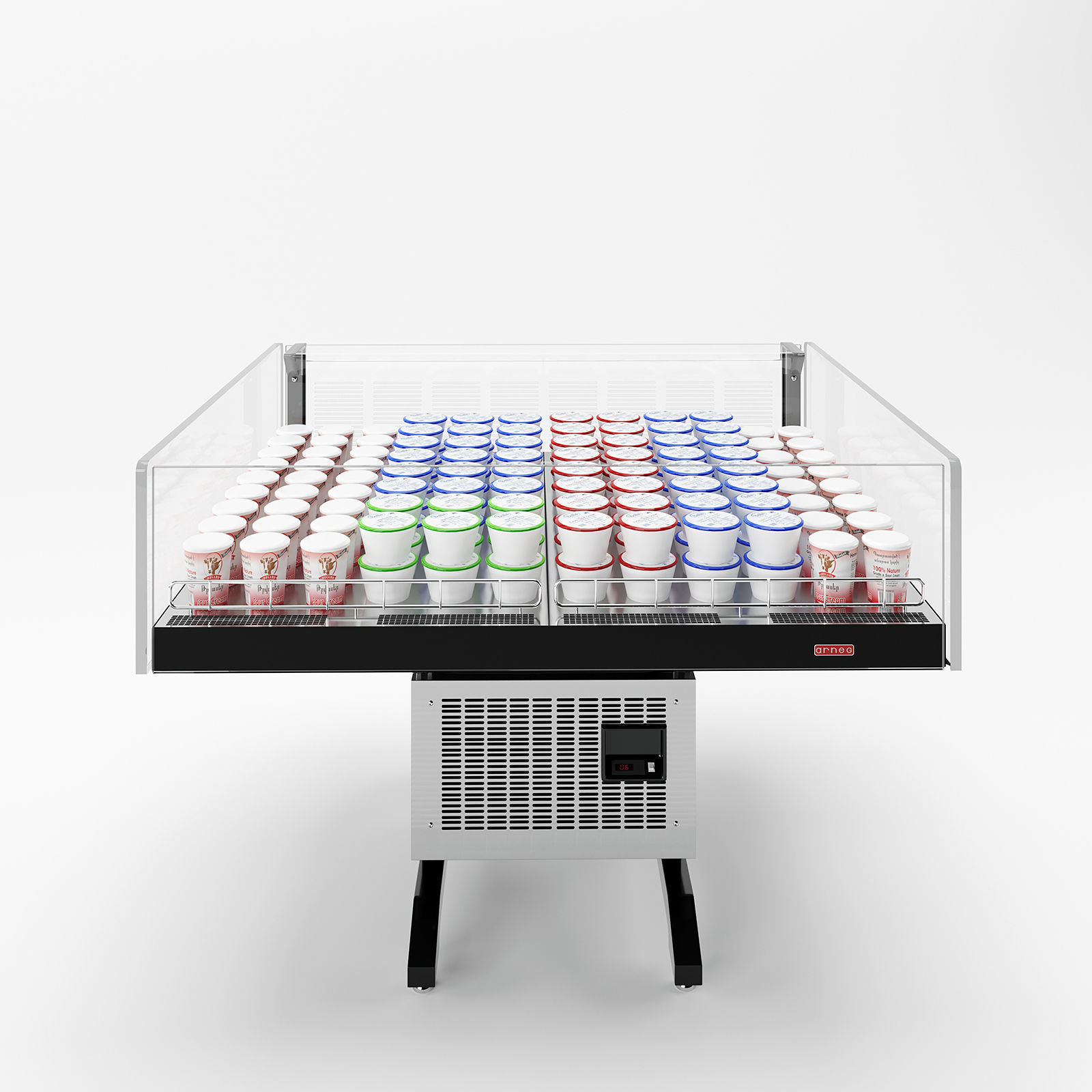 Open island fridge Sendai 2 by Arneg 3D model | CGTrader