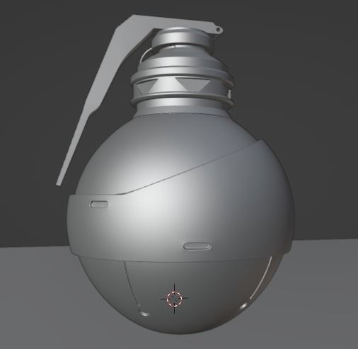 3D model Realistic Hand Grenade VR / AR / low-poly | CGTrader