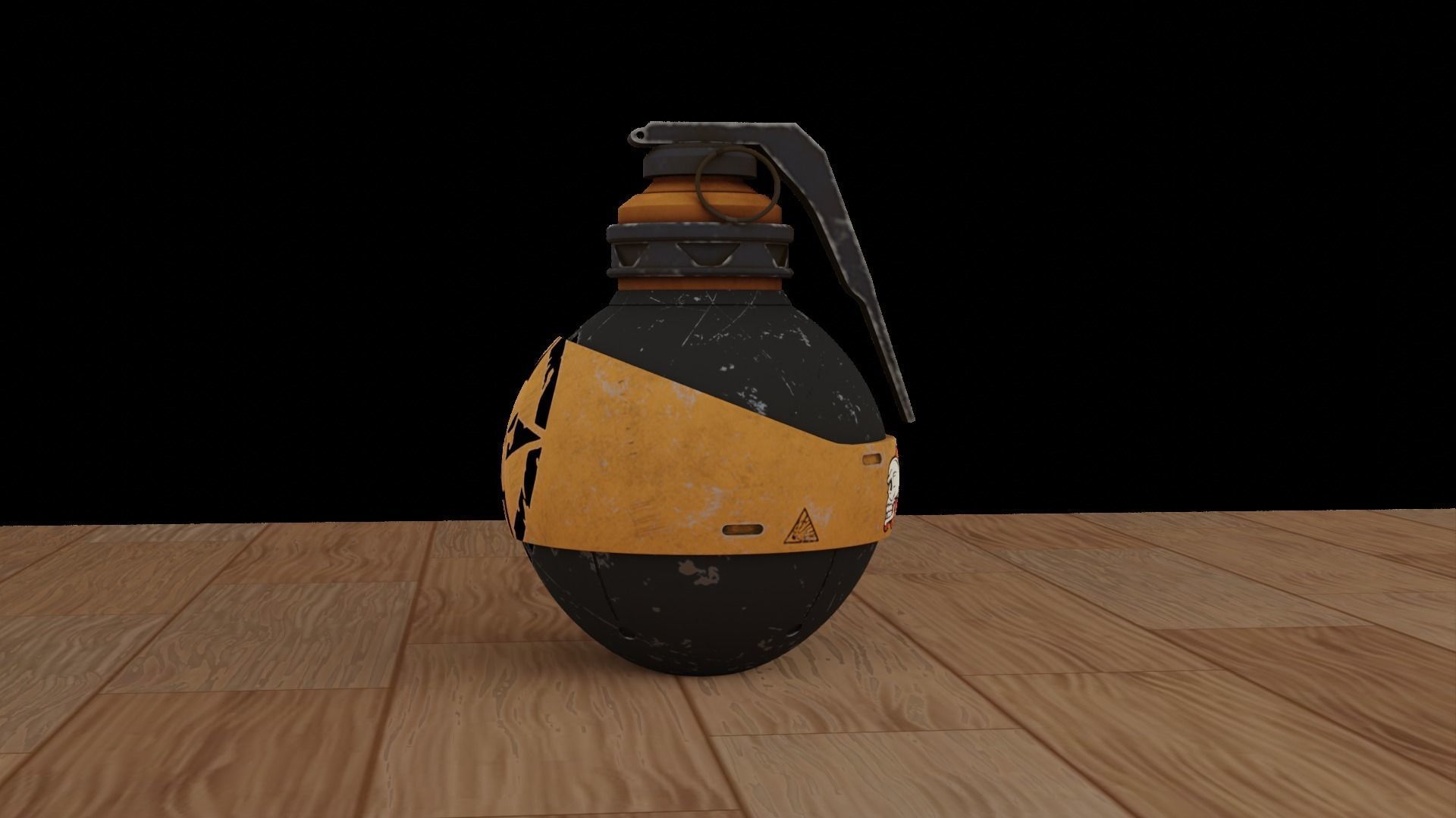 3D model Realistic Hand Grenade VR / AR / low-poly | CGTrader