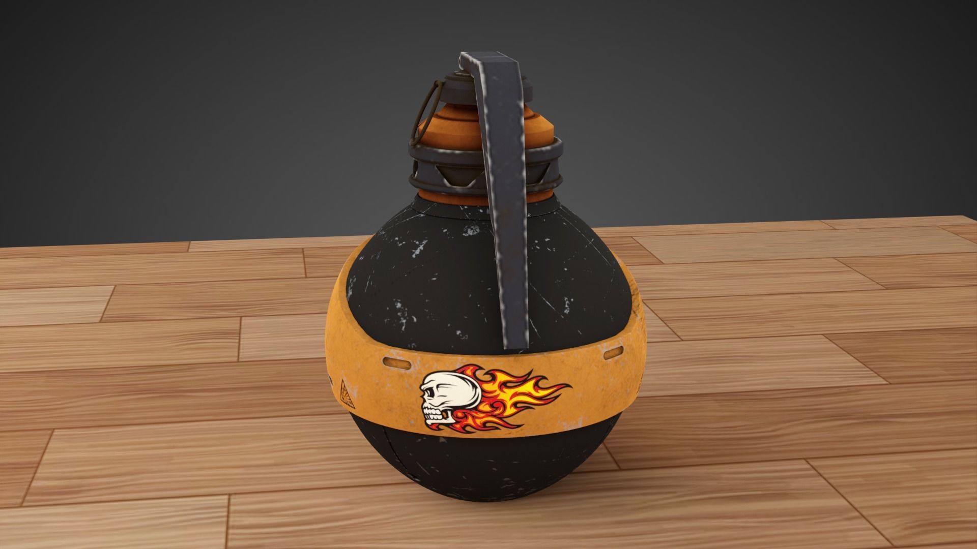 3D model Realistic Hand Grenade VR / AR / low-poly | CGTrader