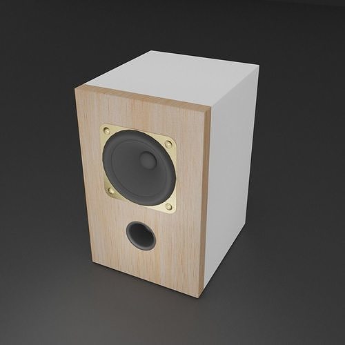 Minimalistic Speaker free 3D model | CGTrader
