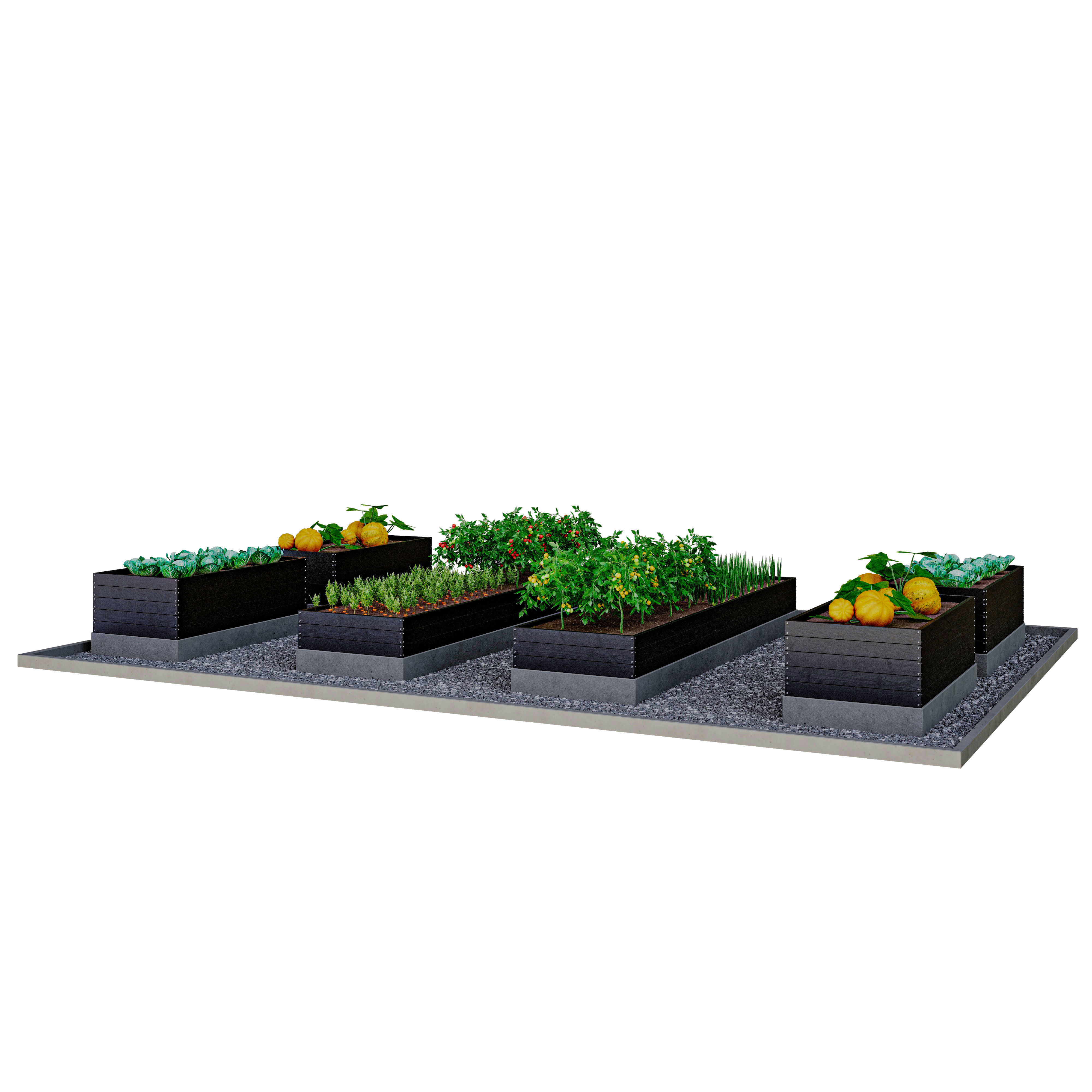 Kitchen garden 3D model | CGTrader