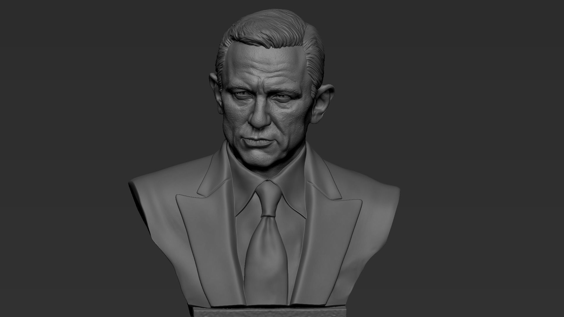 Daniel Craig 3D model 3D printable | CGTrader
