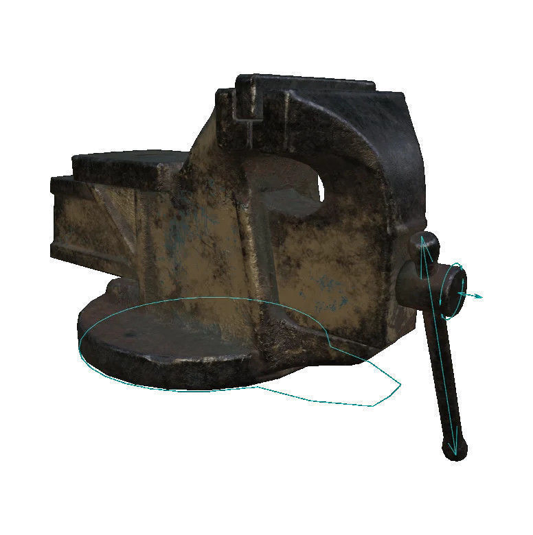 bench vice 3D model | CGTrader