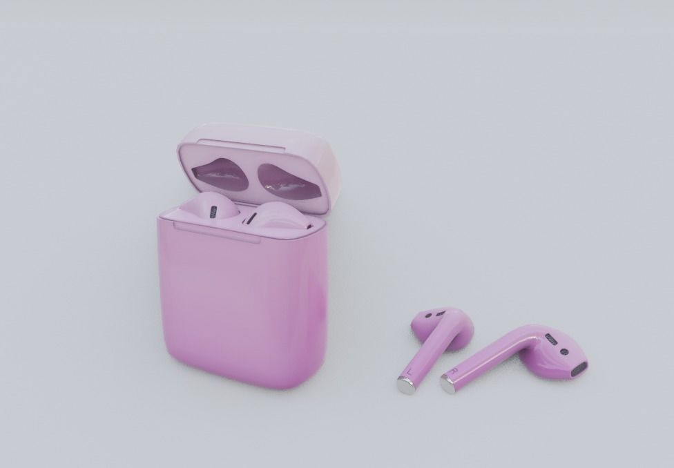 3D model Airpod apple airpods case VR / AR / low-poly | CGTrader