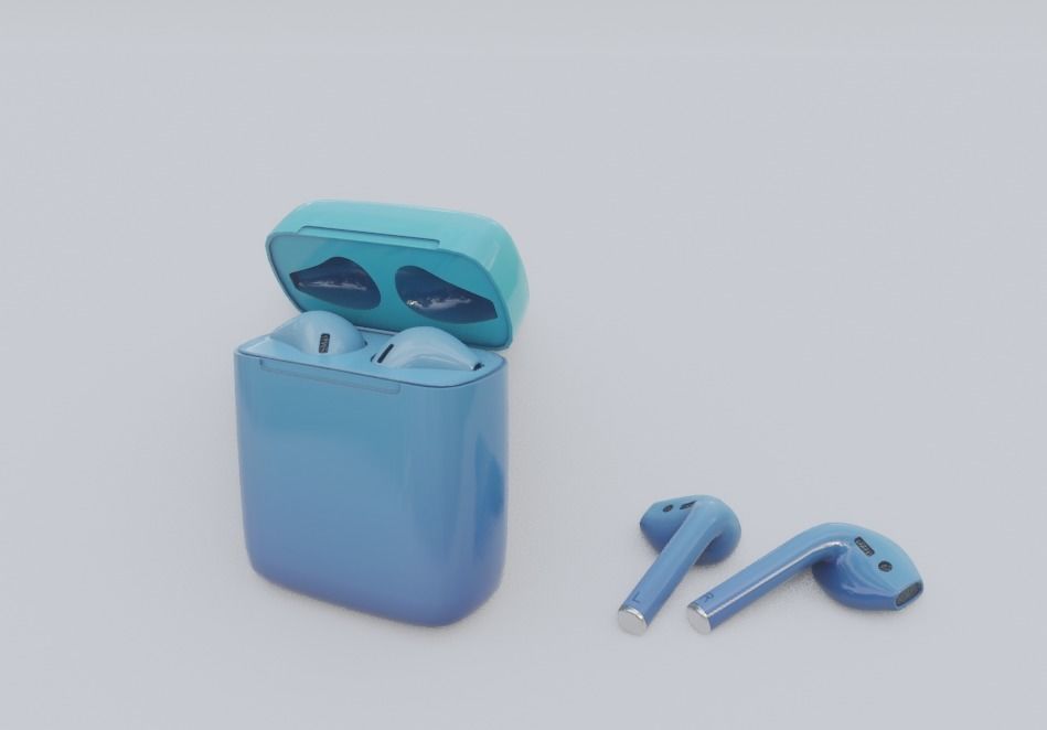 3D model Airpod apple airpods case VR / AR / low-poly | CGTrader