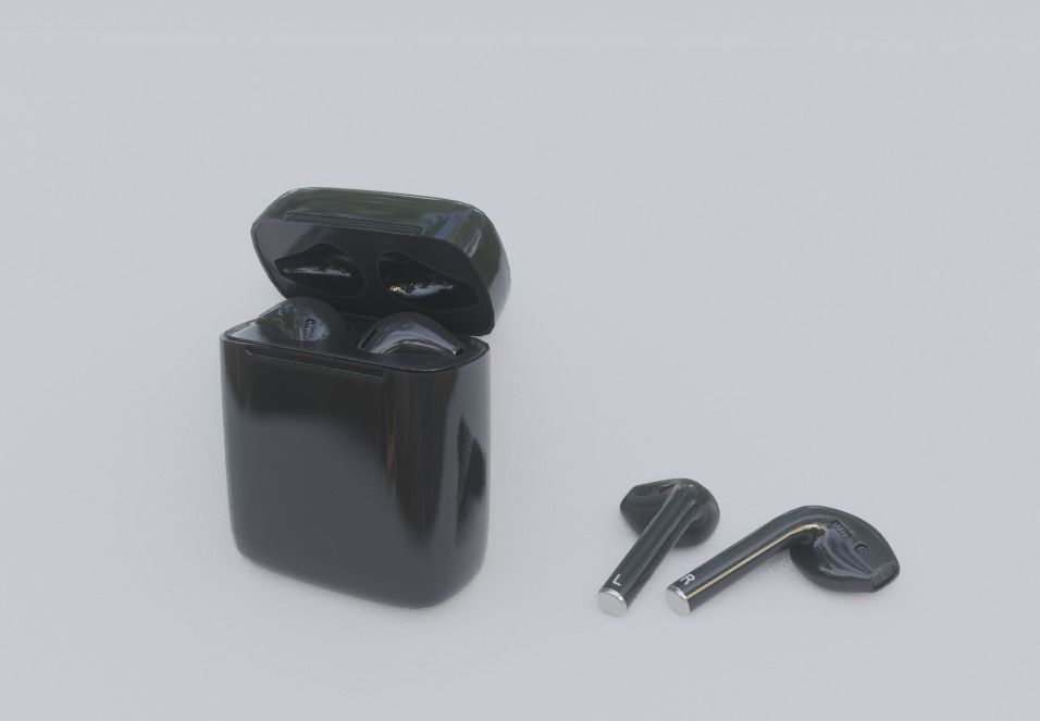 3D model Airpod apple airpods case VR / AR / low-poly | CGTrader