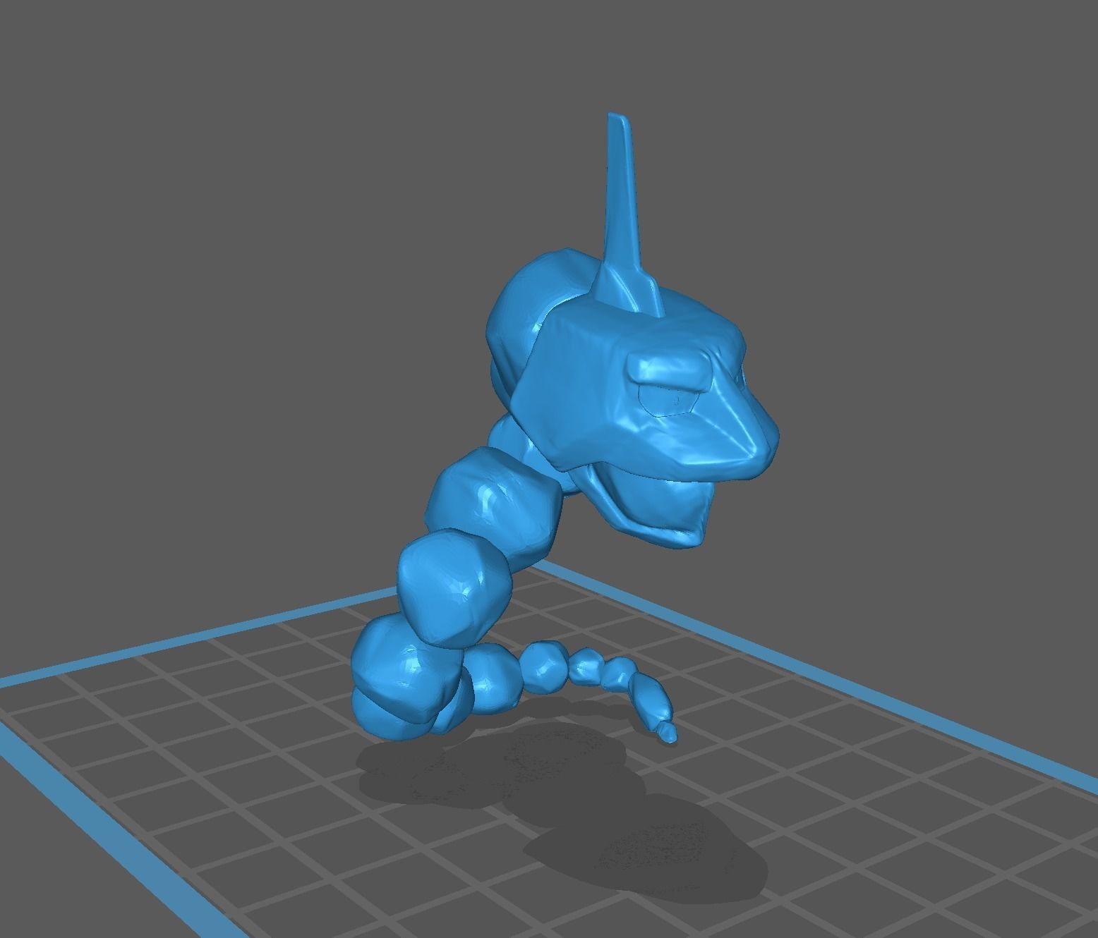 Onyx pokemon 3D print model 3D model 3D printable | CGTrader